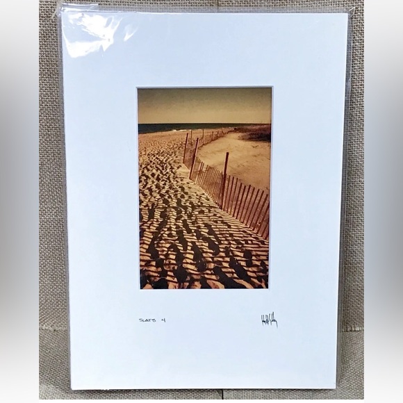 Art | Sand Dune Beach John W Golden Photography Slats 4 Nature Ocean ...